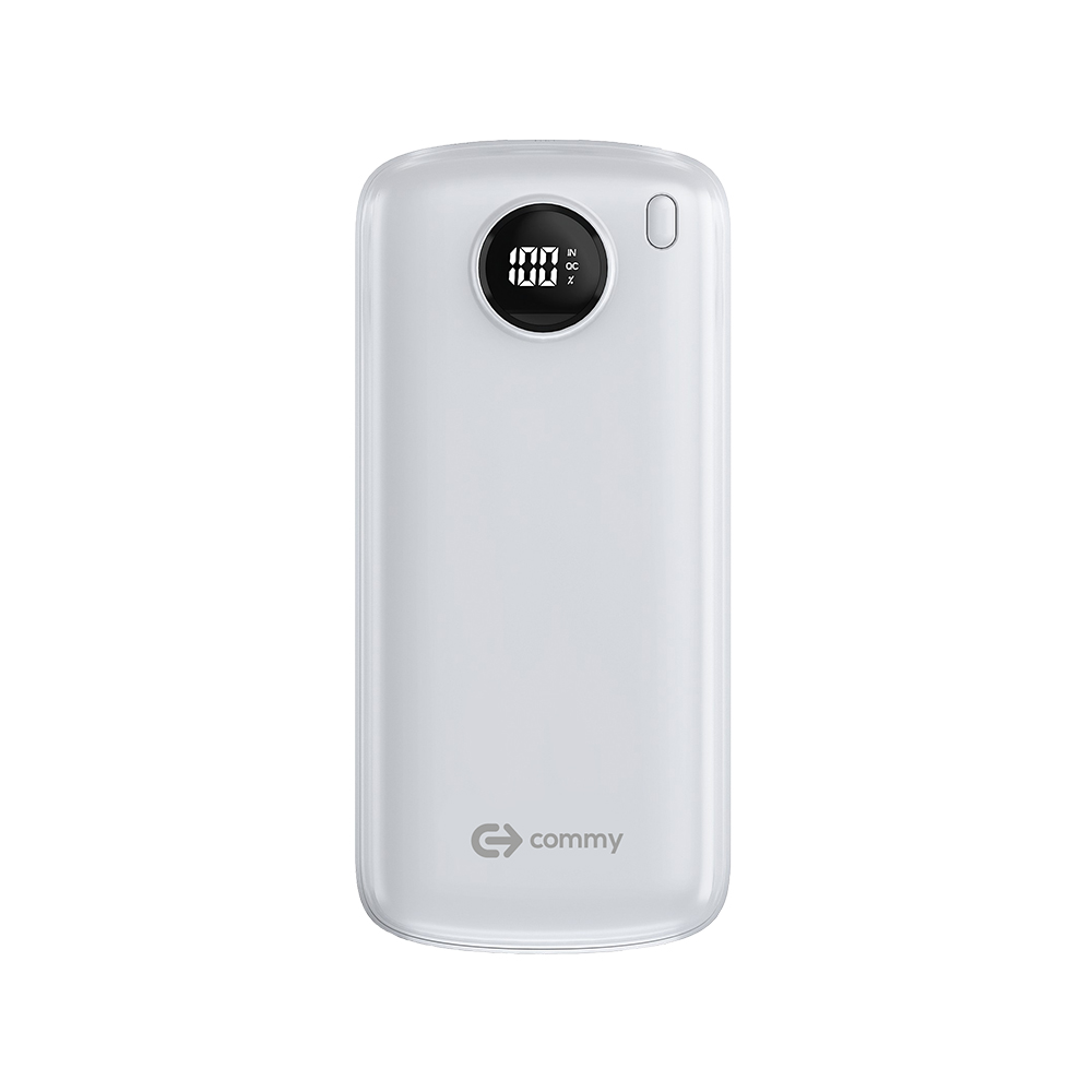 พาวเวอร์แบงค์ COMMY 10000 mAh P7 White