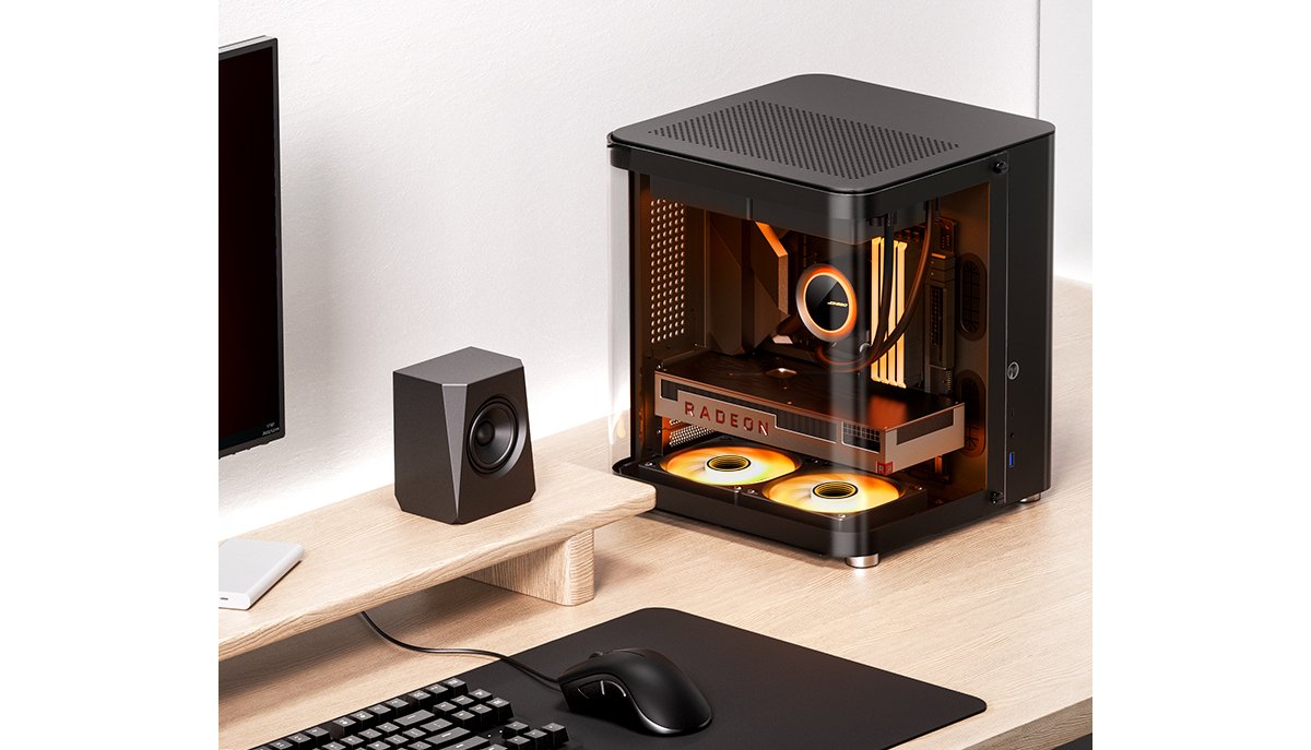 เคสคอมพิวเตอร์ Jonsbo Computer Case TK-1 Black