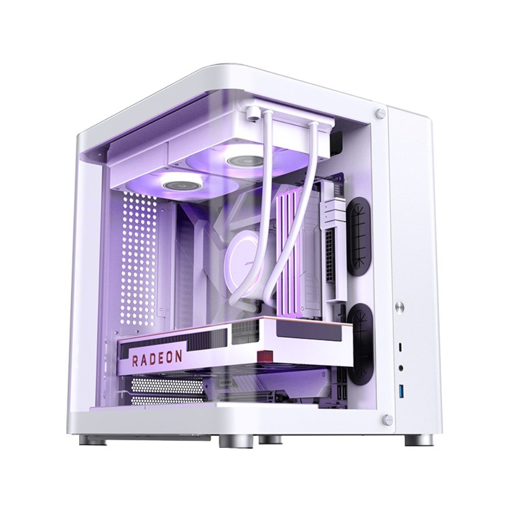 เคสคอมพิวเตอร์ Jonsbo Computer Case TK-1 White