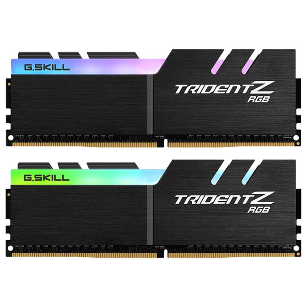 G.SKILL RAM PC DDR4 16GB/3200MHZ. (8X2) RGB TRIDENT Z แรมคุณภาพดีแบบแพค ...