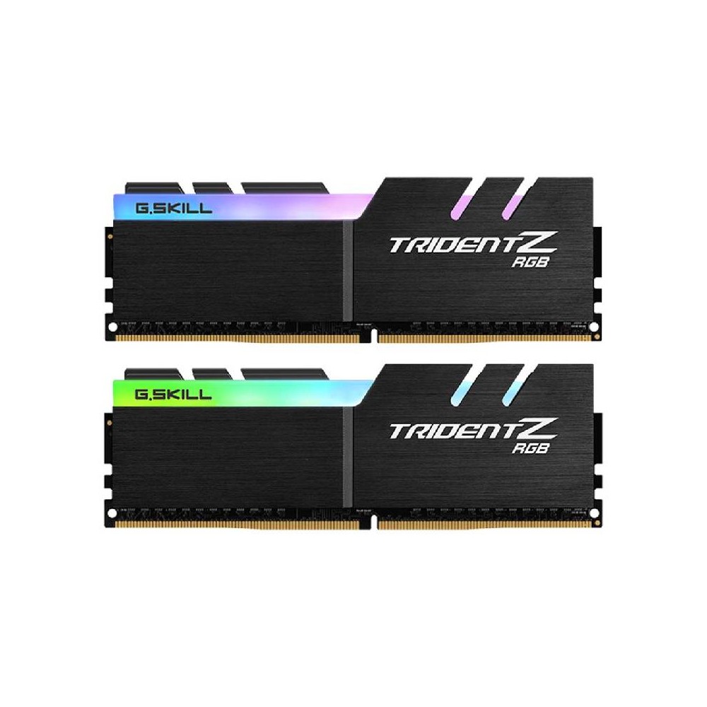 แรมพีซี G.Skill Ram PC DDR4 32GB/3200MHz. CL.16 (16Bx2) Trident Z RGB