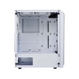 เคสคอมพิวเตอร์ Plenty Computer Case CR19 FIX Rainbow White