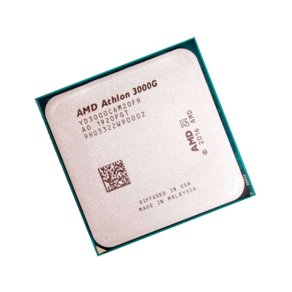 ซีพียู AMD ATHLON 3000G 3.5GHz 2C/4T AM4 (Tray, no Fan)