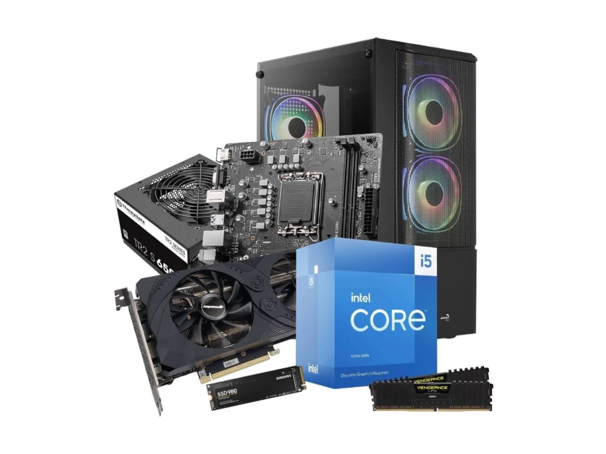 ชุดคอมพิวเตอร์ประกอบ Computer Set - Back to School SET4