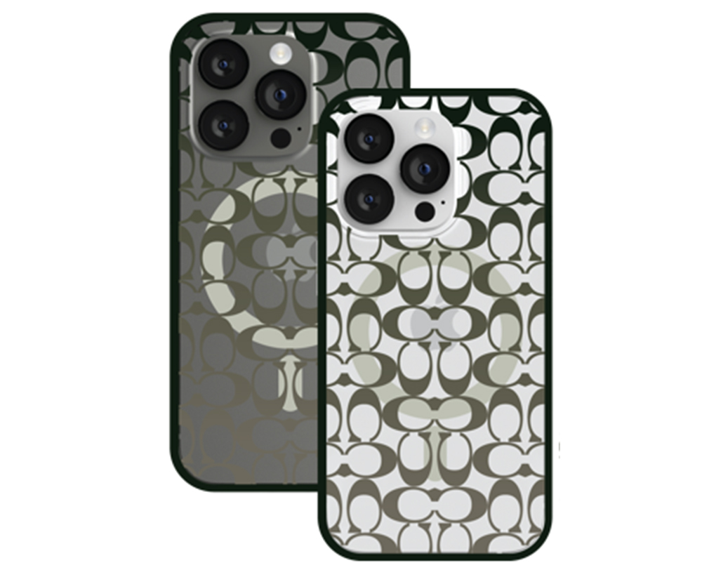 Coach เคส iPhone 15 Pro Protective MagSafe Signature C Ombre Deep ...