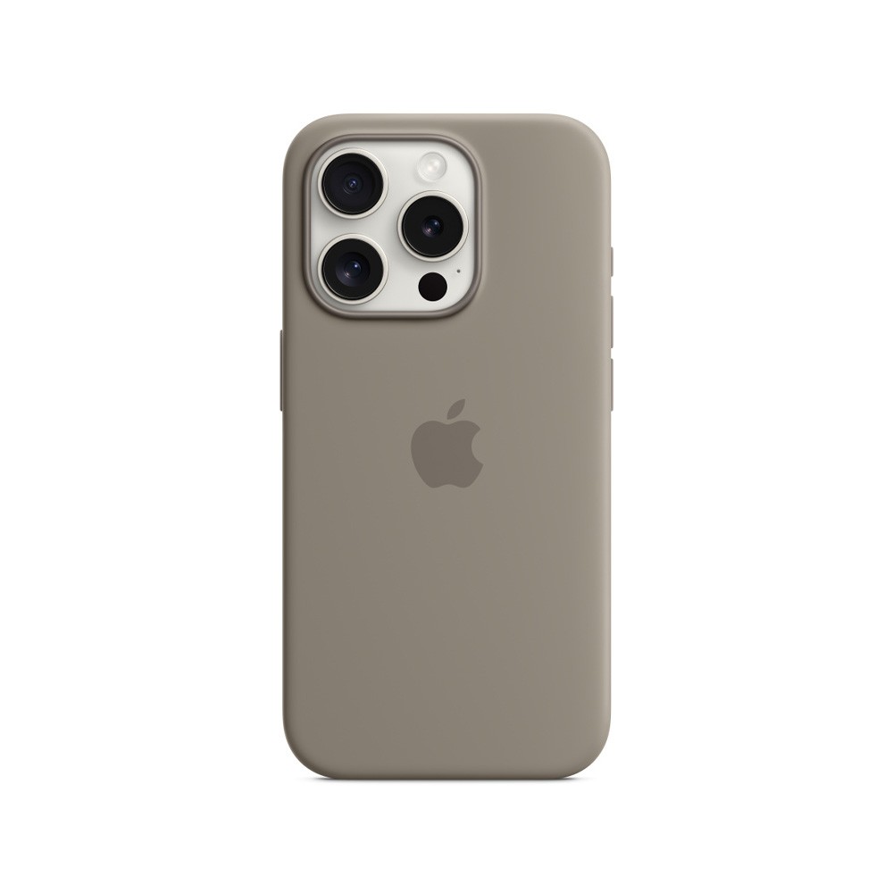 เคสซิลิโคน Apple iPhone 15 Pro Silicone Case with MagSafe - Clay