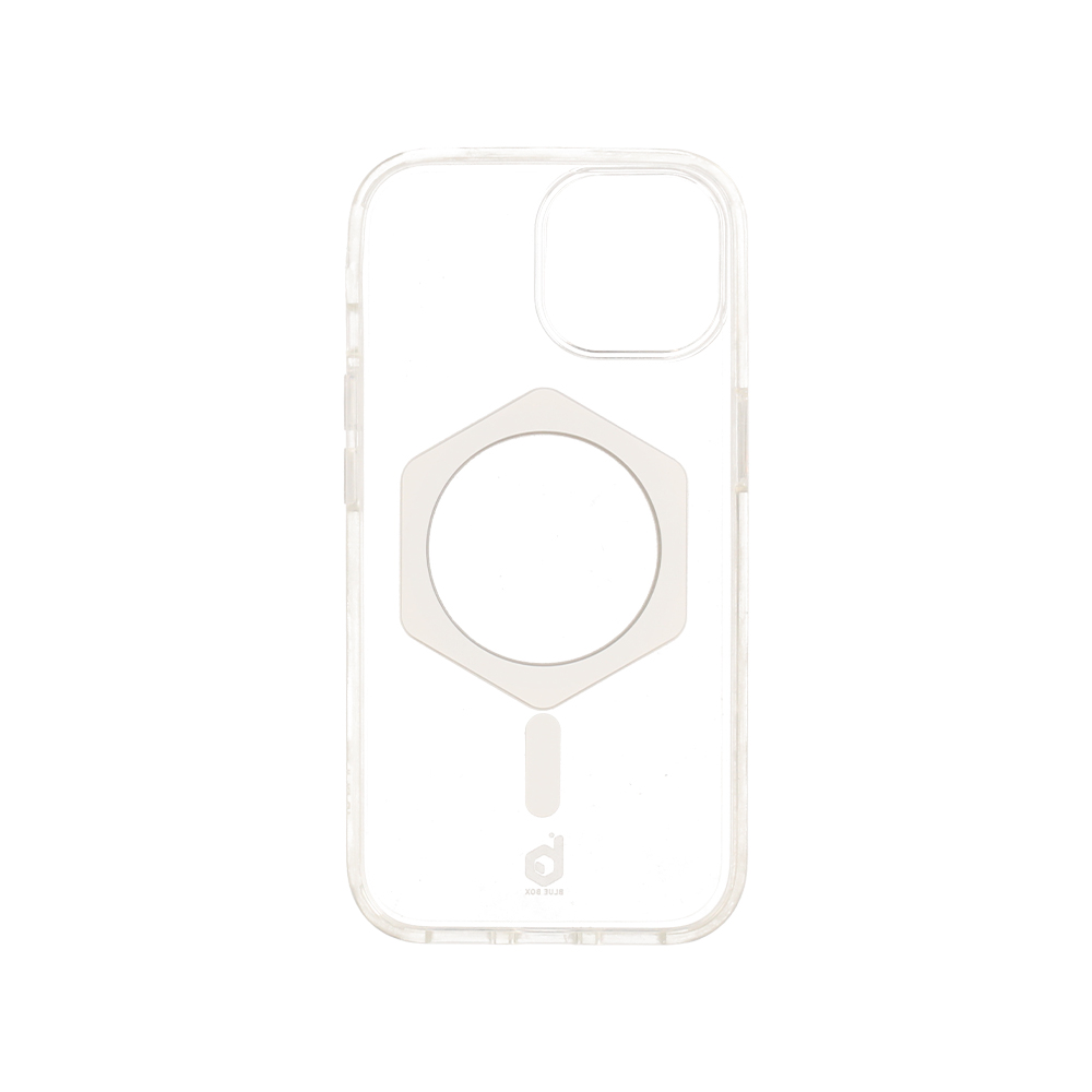 Blue Box เคส iPhone 15 Crystal Clear with Magnetic