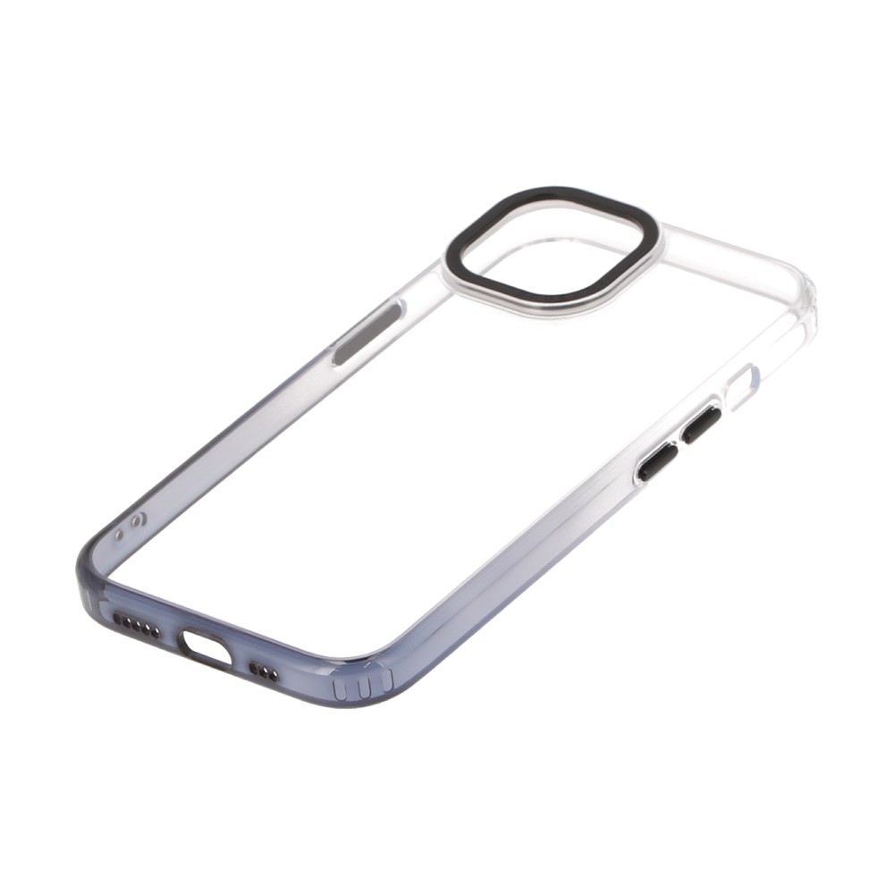Blue Box เคส iPhone 15 Clear with Shading edge Black