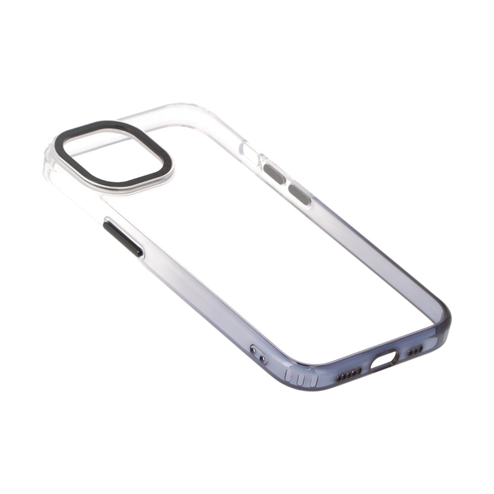 Blue Box เคส iPhone 15 Clear with Shading edge Black