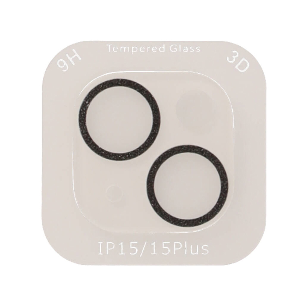ฟิมล์กันเลนส์ TECHPRO Camera Full Lens iPhone 15/15 Plus Black