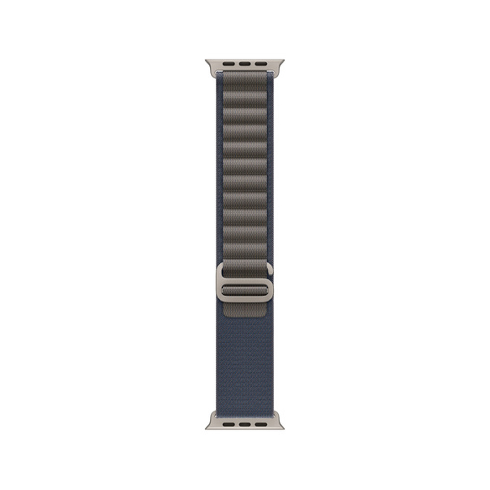 สายแอปเปิ้ลวอชของแท้ Apple Watch 49mm Blue Alpine Loop - Medium
