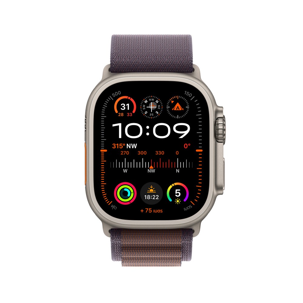 Apple Watch 49mm Indigo Alpine Loop - Large