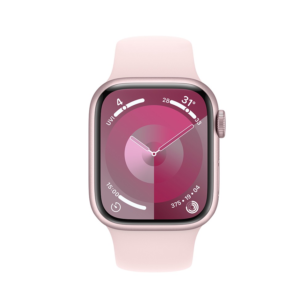 ใหม่ล่าสุด! Apple Watch Series 9 GPS 41mm Pink Aluminium Case with ...
