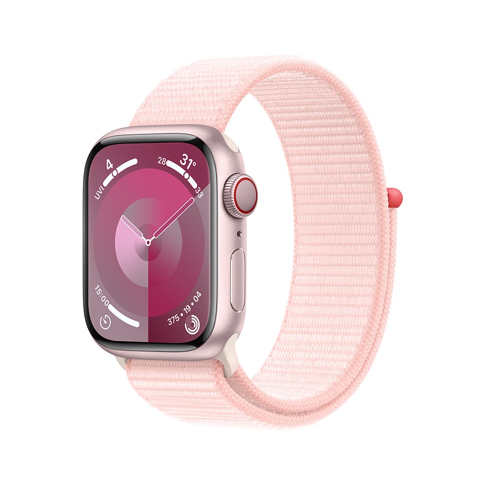 ใหม่ล่าสุด! Apple Watch Series 9 GPS + Cellular 41mm Pink Aluminium ...