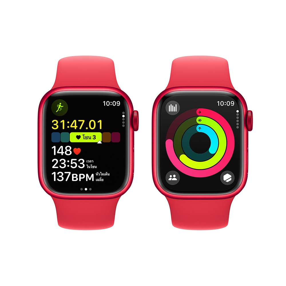 ใหม่ล่าสุด! Apple Watch Series 9 GPS + Cellular 41mm (PRODUCT)RED ...