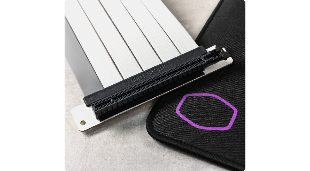 สายเคเบิลไรเซอร์ CoolerMaster Accessories Computer Case Riser Cable PCI ...