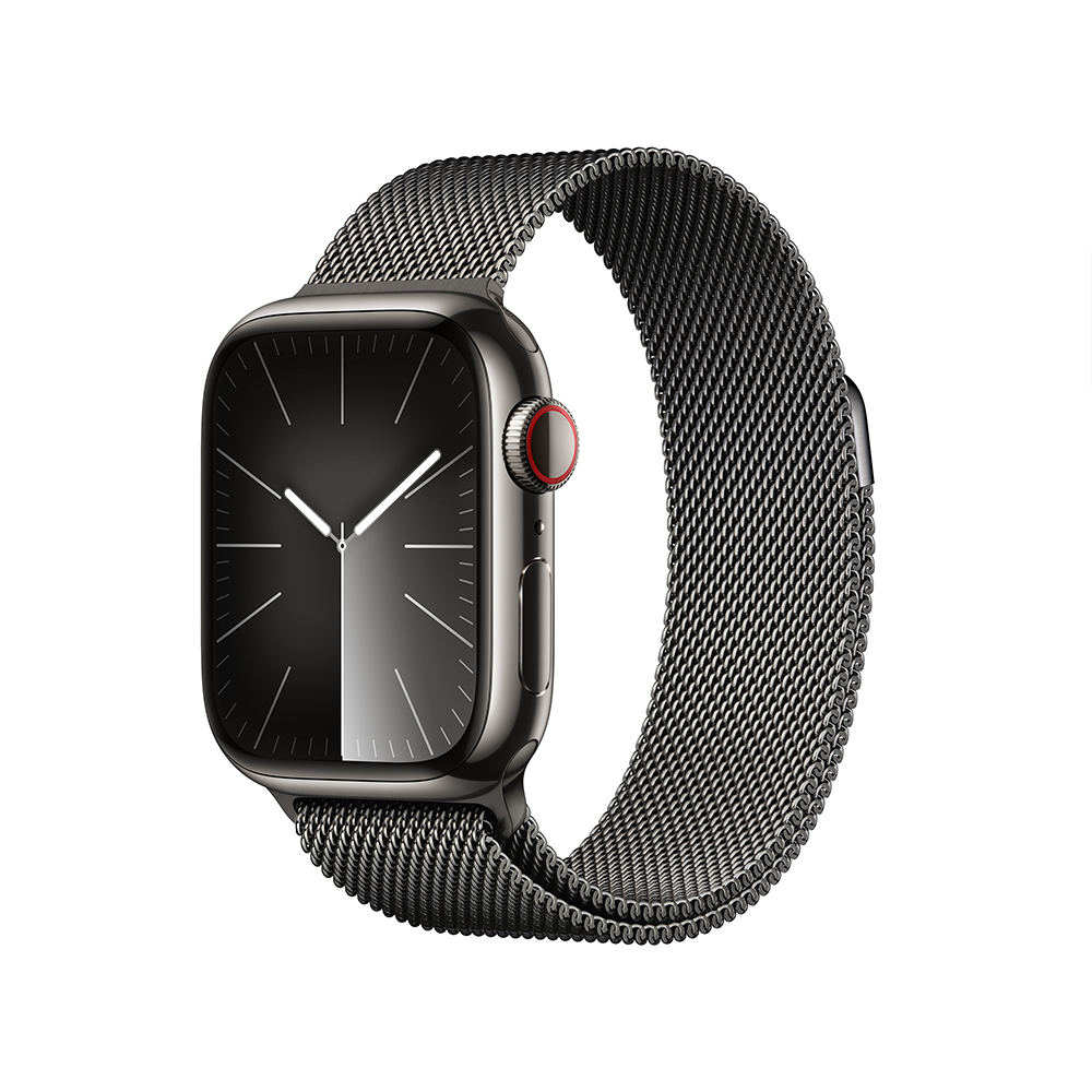 ใหม่ล่าสุด! Apple Watch Series 9 GPS + Cellular 45mm Graphite Stainless ...