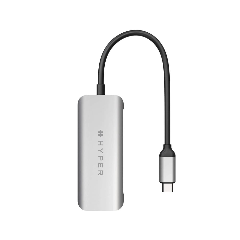 HyperDrive Port Hub 4-in-1 USB-C to HDMI + 2x USB-A + USB-C PD Gray