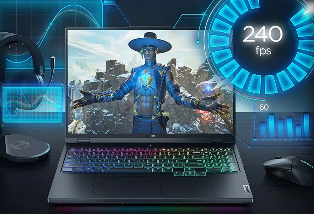 โน๊ตบุ๊ค Lenovo Legion Pro 7 16IRX8H-82WQ00AQTA Onyx Grey