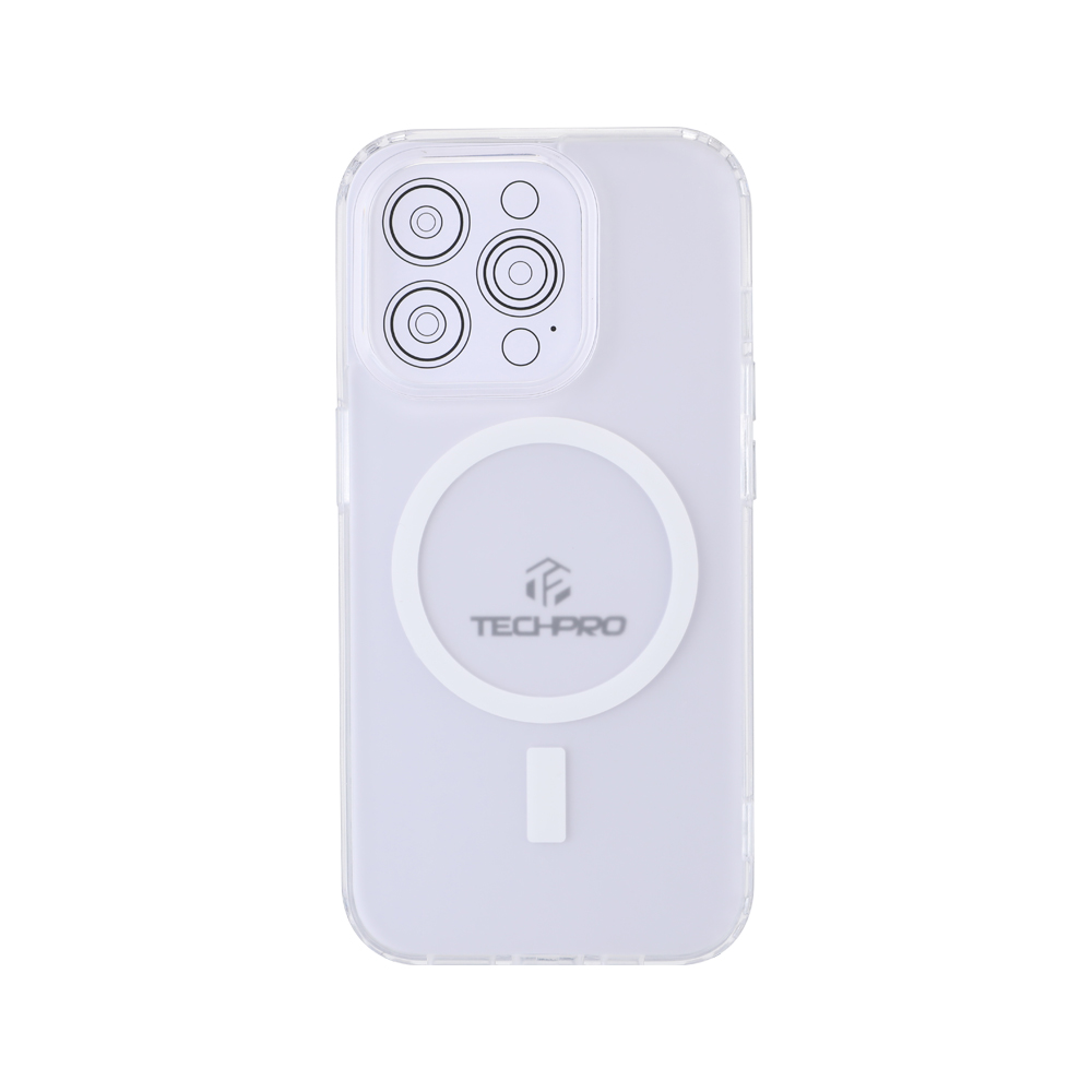 TECHPRO เคส iPhone 15 Pro Max Matte Clear with Magnetic