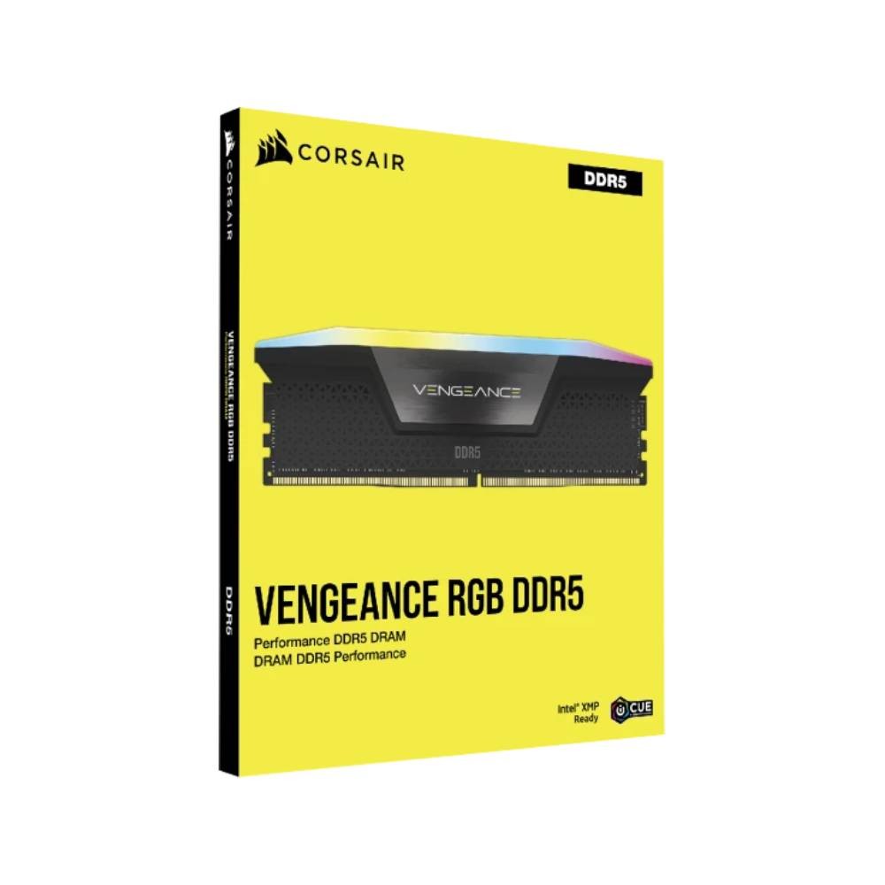แรมพีซี Corsair Ram PC DDR5 32GB/5600MHz.CL40 (2x16GB) Vengeance RGB