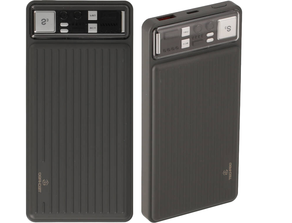 เทคโปร พาวเวอร์แบงค์ ความจุ 10,000 mAh GC311 สีเทา | Makro PRO