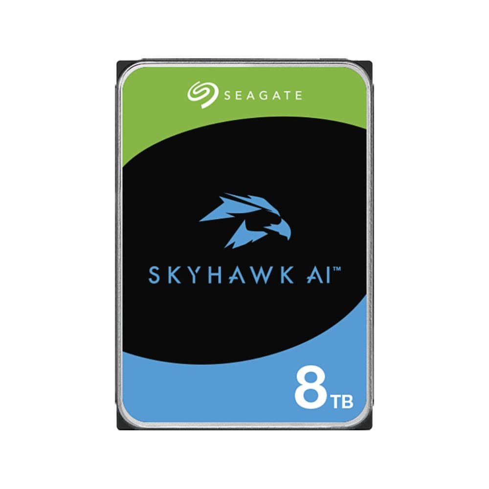 ฮาร์ดดิสก์ Seagate HDD 8TB 7200rpm 256MB SKYHAWK AI - 3 Year