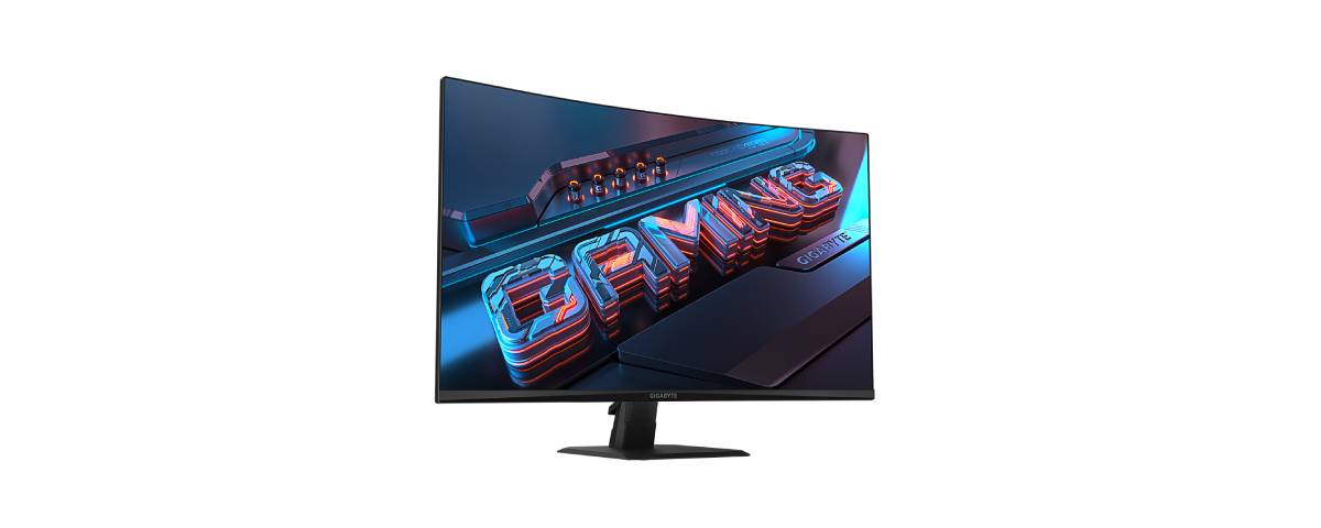 จอมอนิเตอร์ GIGABYTE GS32QC Gaming Monitor (VA 165Hz Curved)