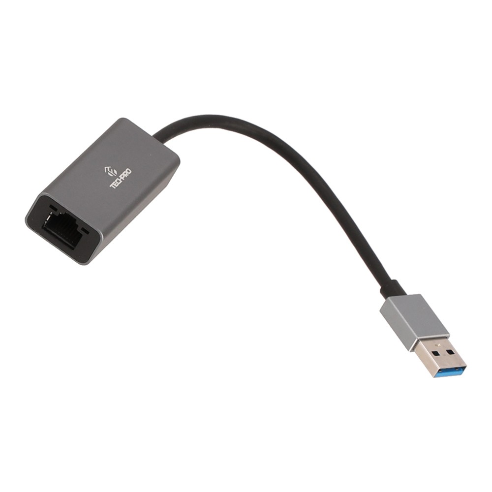 ตัวแปลง TECHPRO USB-A to LAN Gigabit Network Connector