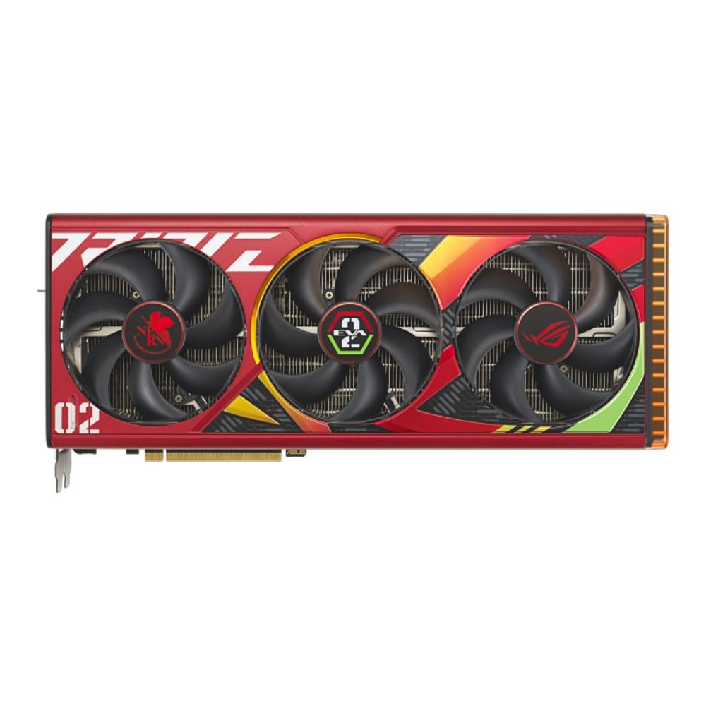การ์ดจอ ASUS ROG-STRIX-RTX4090-O24G-EVA-02-Edition 24GB GDDR6X 384-bit