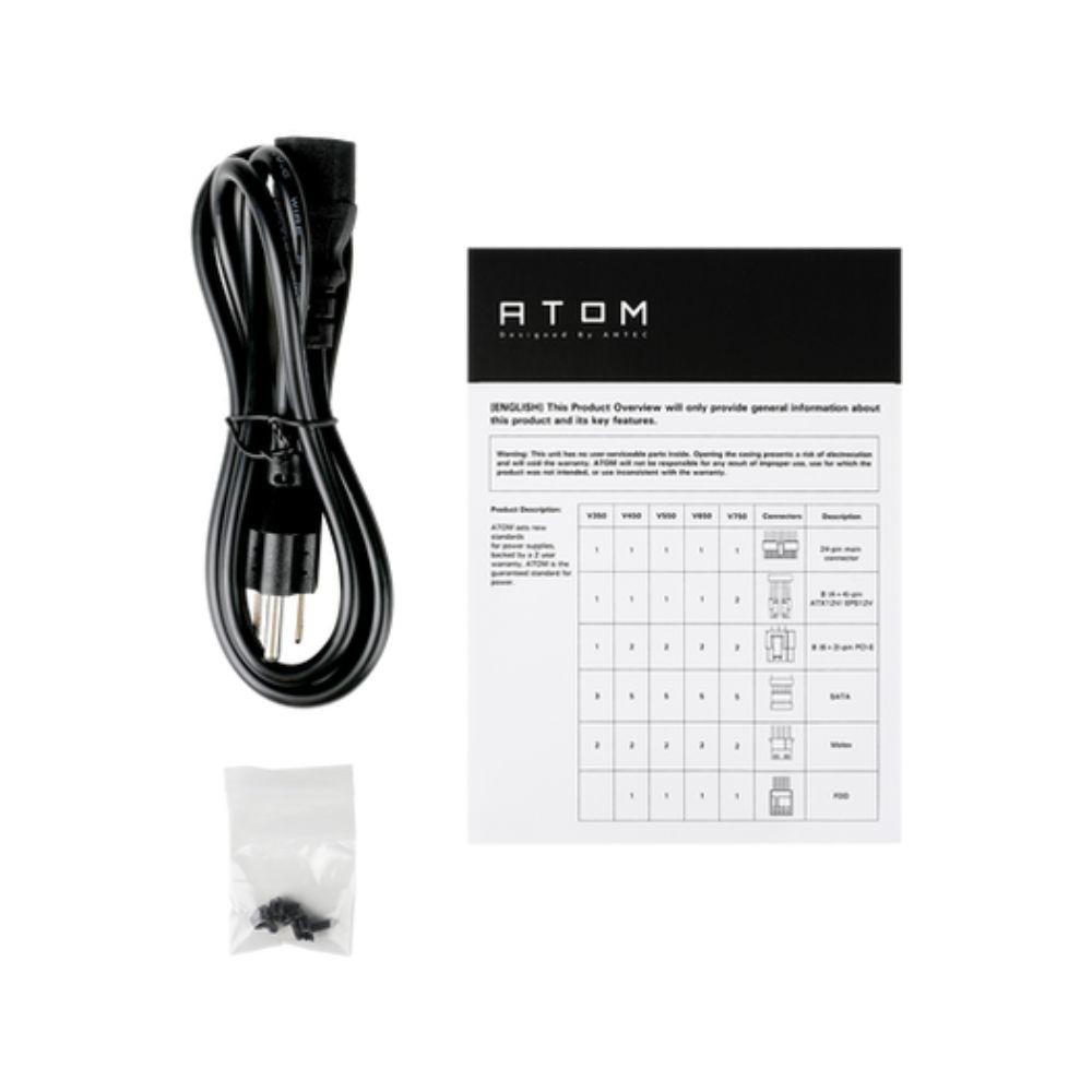 พาวเวอร์ซัพพลาย Antec Atom V750 V2 750W