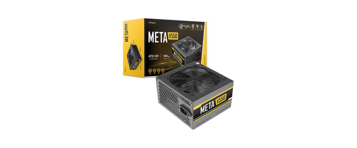 พาวเวอร์ซัพพลาย Antec Meta V550 550W