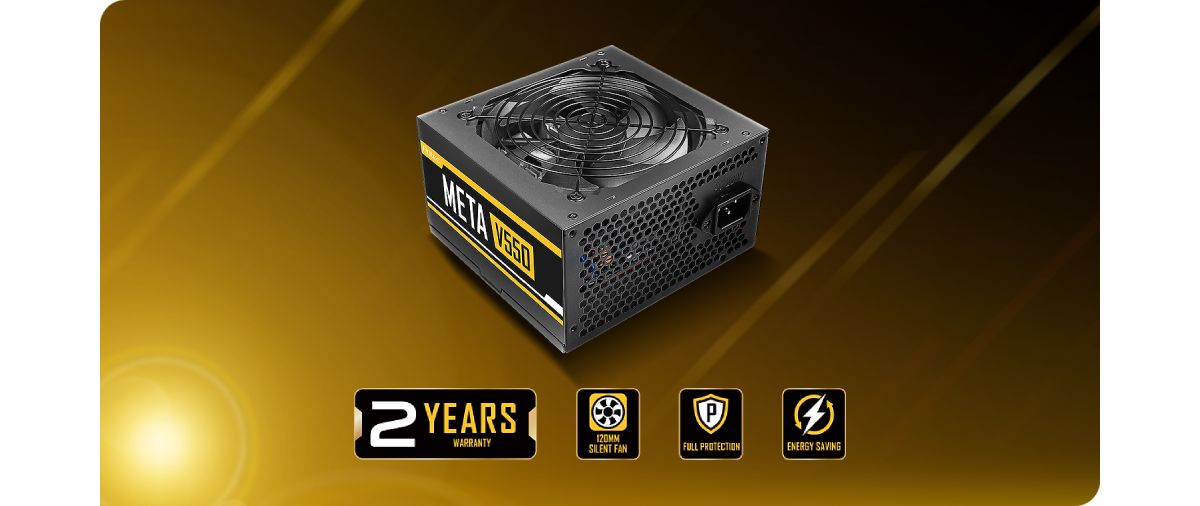พาวเวอร์ซัพพลาย Antec Meta V550 550W