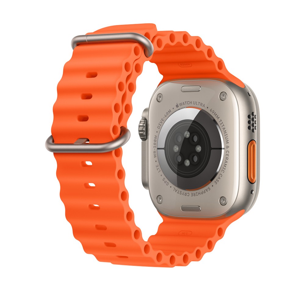 Apple Watch 49mm Orange Ocean Band