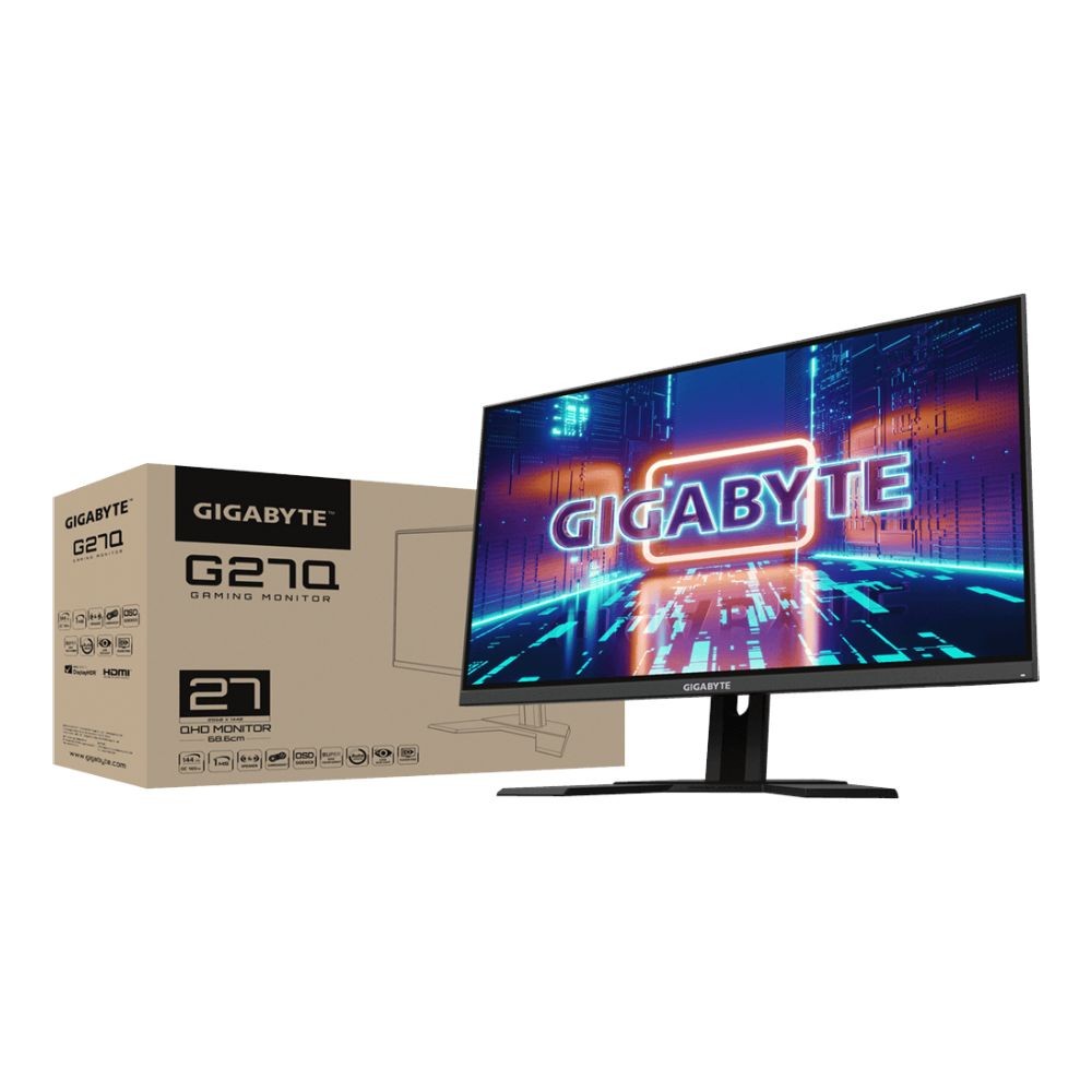 จอมอนิเตอร์ GIGABYTE G27Q Gaming Monitor (IPS 2K 144Hz)