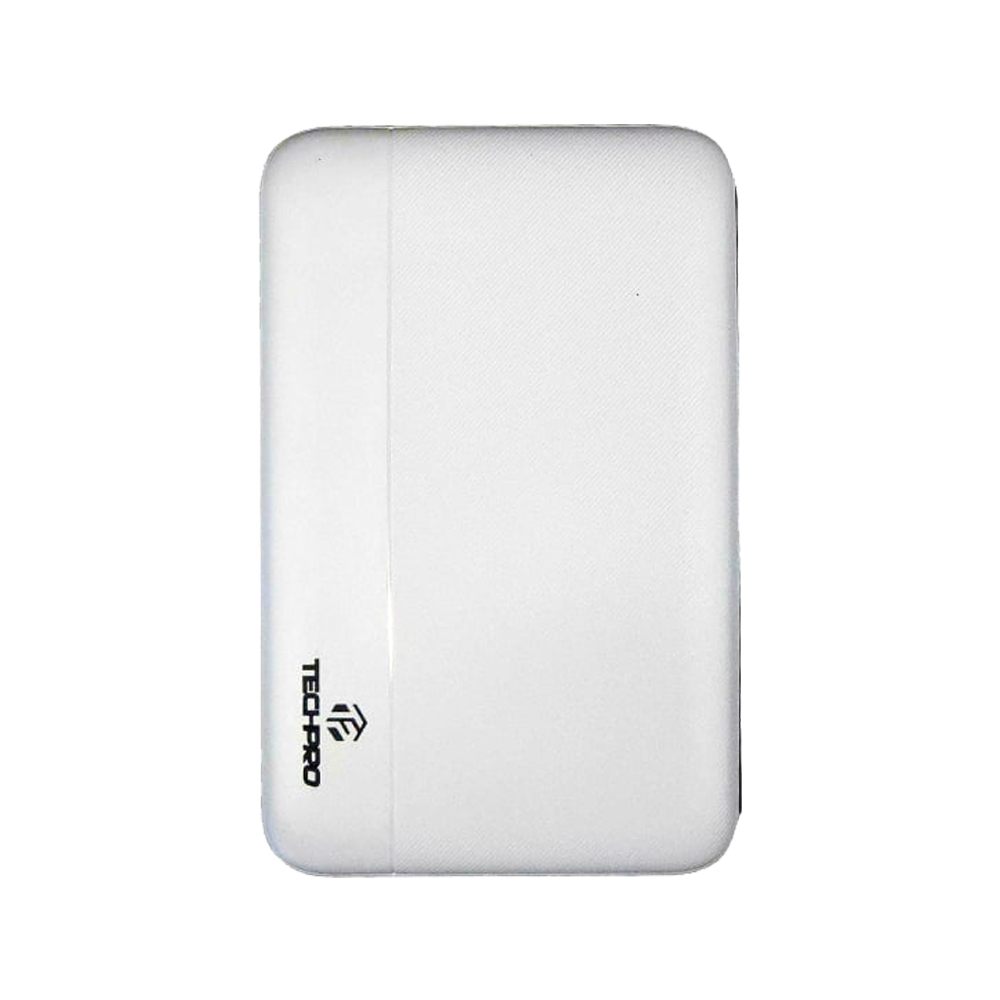 พาวเวอร์แบงค์ TECHPRO ความจุ 10,000 mAh W1008C