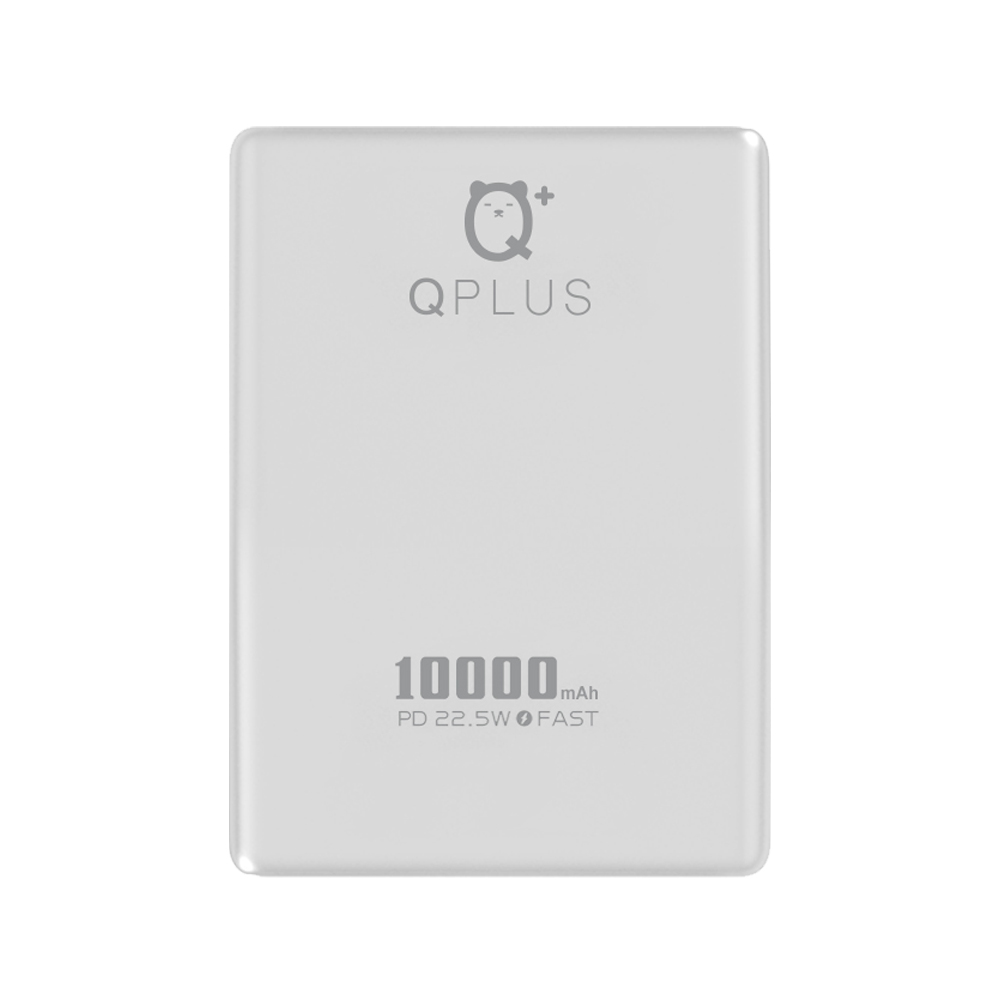 พาวเวอร์แบงค์ QPLUS ความจุ 10,000 mAh PD20W White