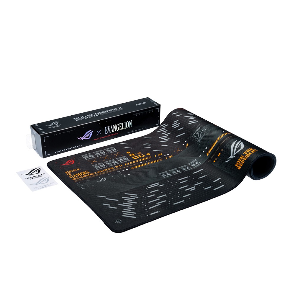 แผ่นรองเมาส์ Asus ROG Scabbard II EVA Edition NC14 สีดำ