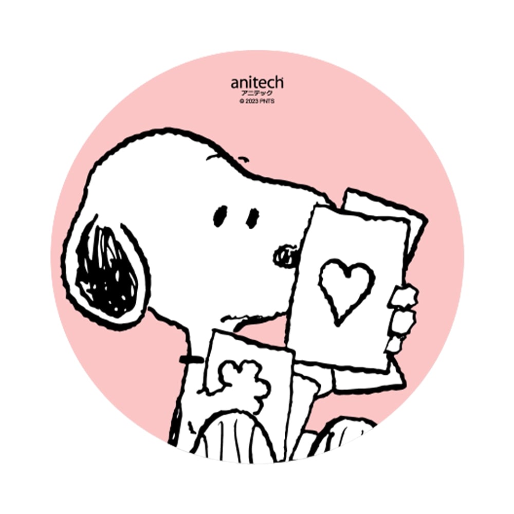 แผ่นรองเมาส์ Anitech x Peanuts Mouse Pad SNP-MP005 Pink