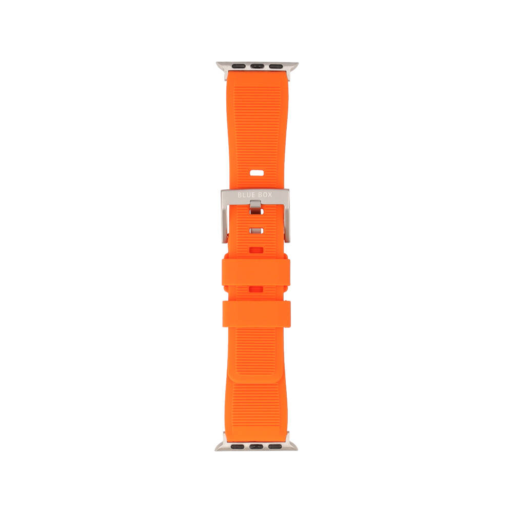 Blue Box Apple Watch Strap 40/41 MM Rubber Orange