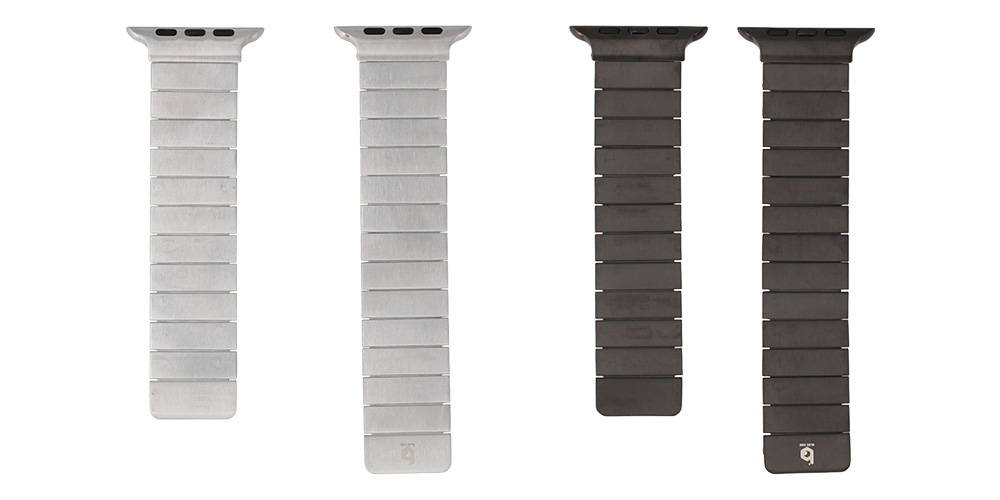 สาย Blue Box Apple Watch Strap 44/45/49 mm Metal Liner Tile Black ...