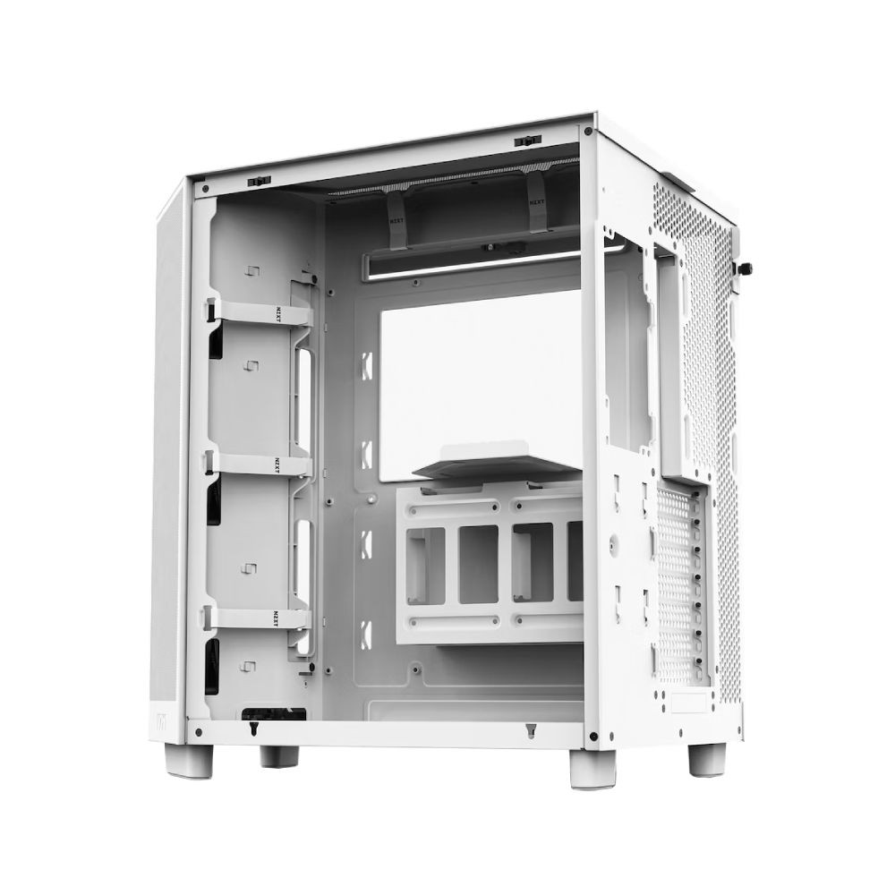 เคสคอมพิวเตอร์ NZXT Computer Case H6 Flow White (CC-H61FW-01)