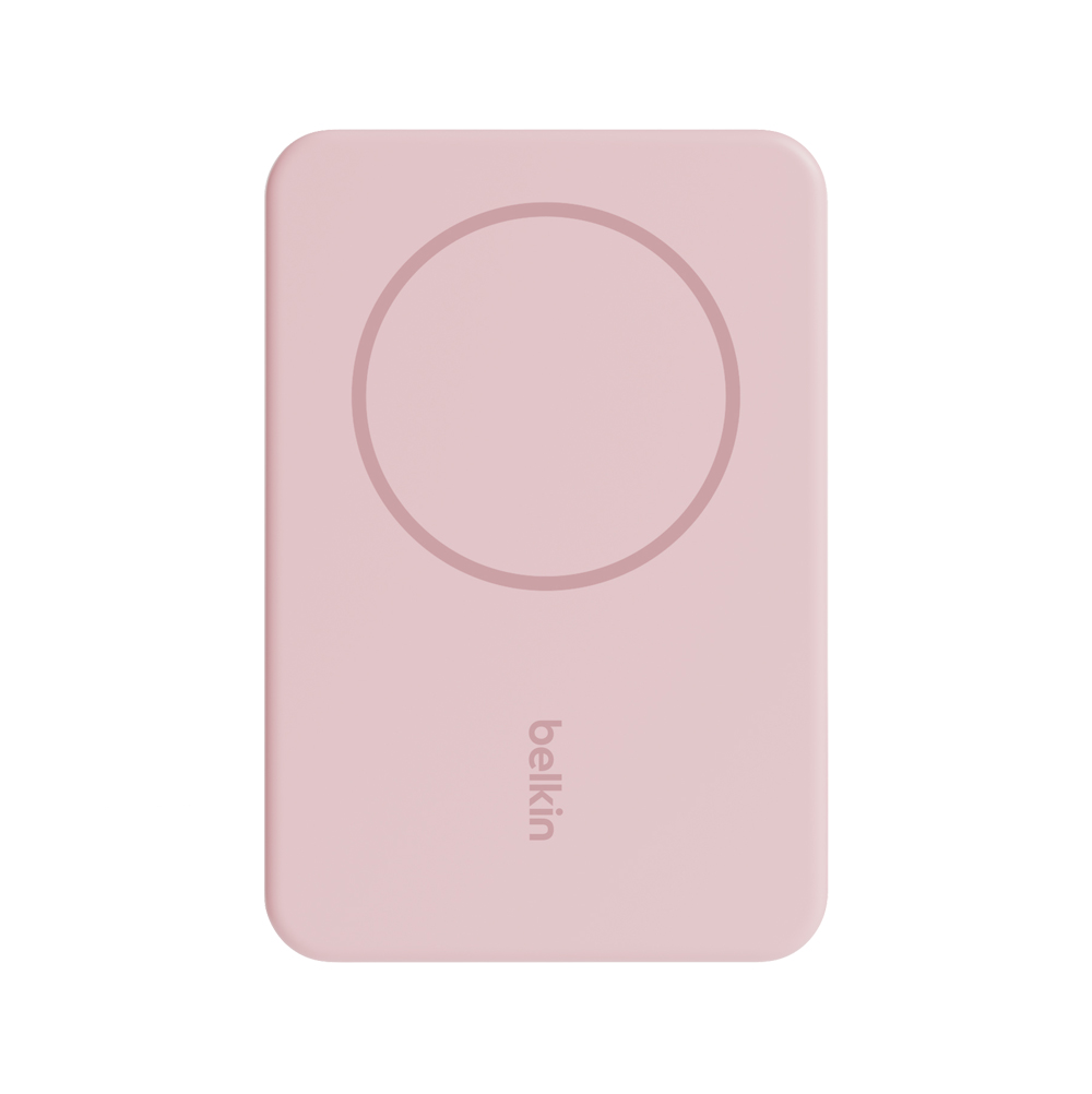 พาวเวอร์แบงค์ Belkin ความจุ 5,000 mAh with Kickstand Pink