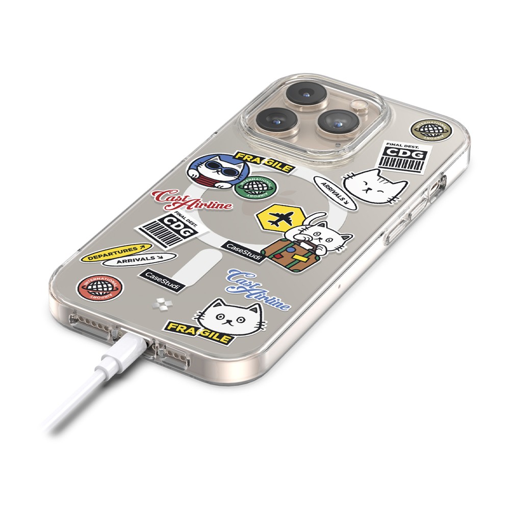 เคส Casestudi iPhone 15 Pro Max Cast Travel