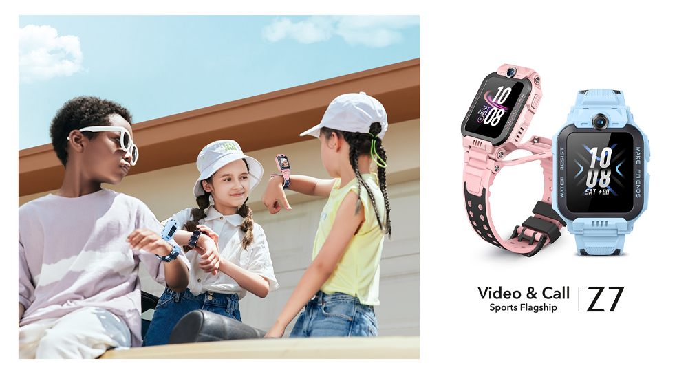 นาฬิกาเด็ก Imoo Smartwatch Watch Phone Z7 Pink