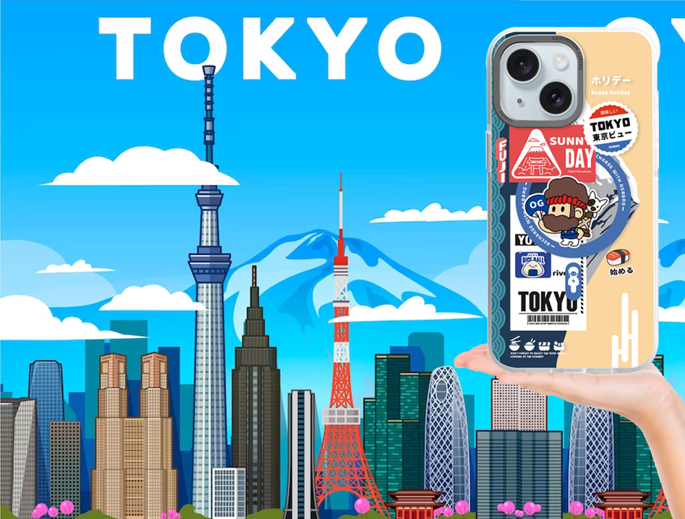 OGBRO iPhone 15 with Magsafe Travel Tokyo