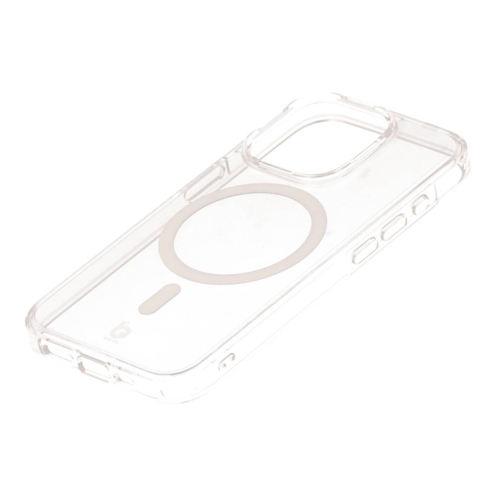 Blue Box iPhone 15 Pro with Round Magsafe Crystal Clear