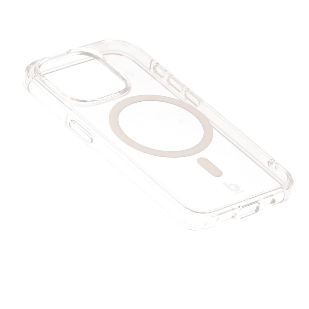 Blue Box iPhone 15 Pro with Round Magsafe Crystal Clear
