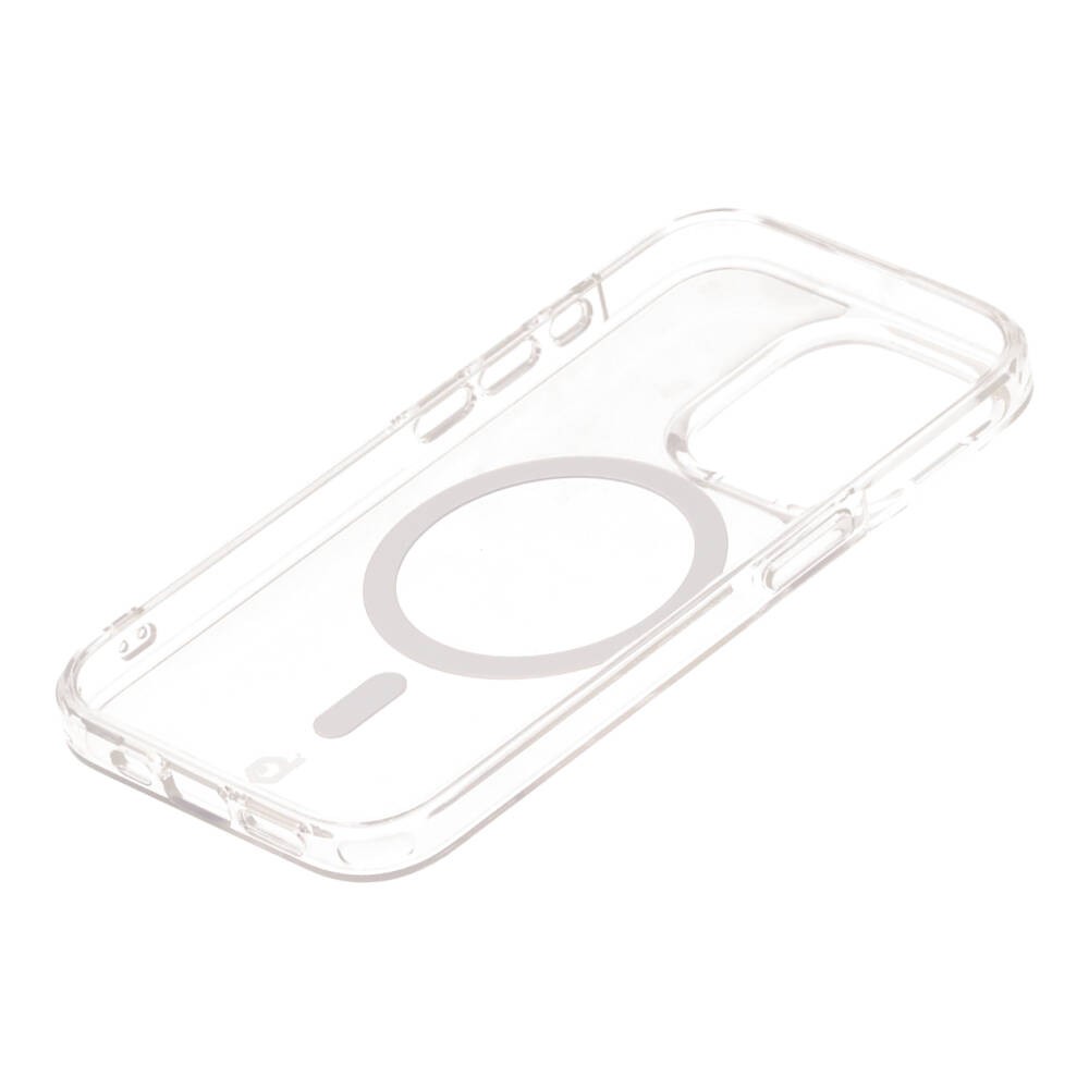 Blue Box iPhone 15 Pro with Round Magsafe Crystal Clear