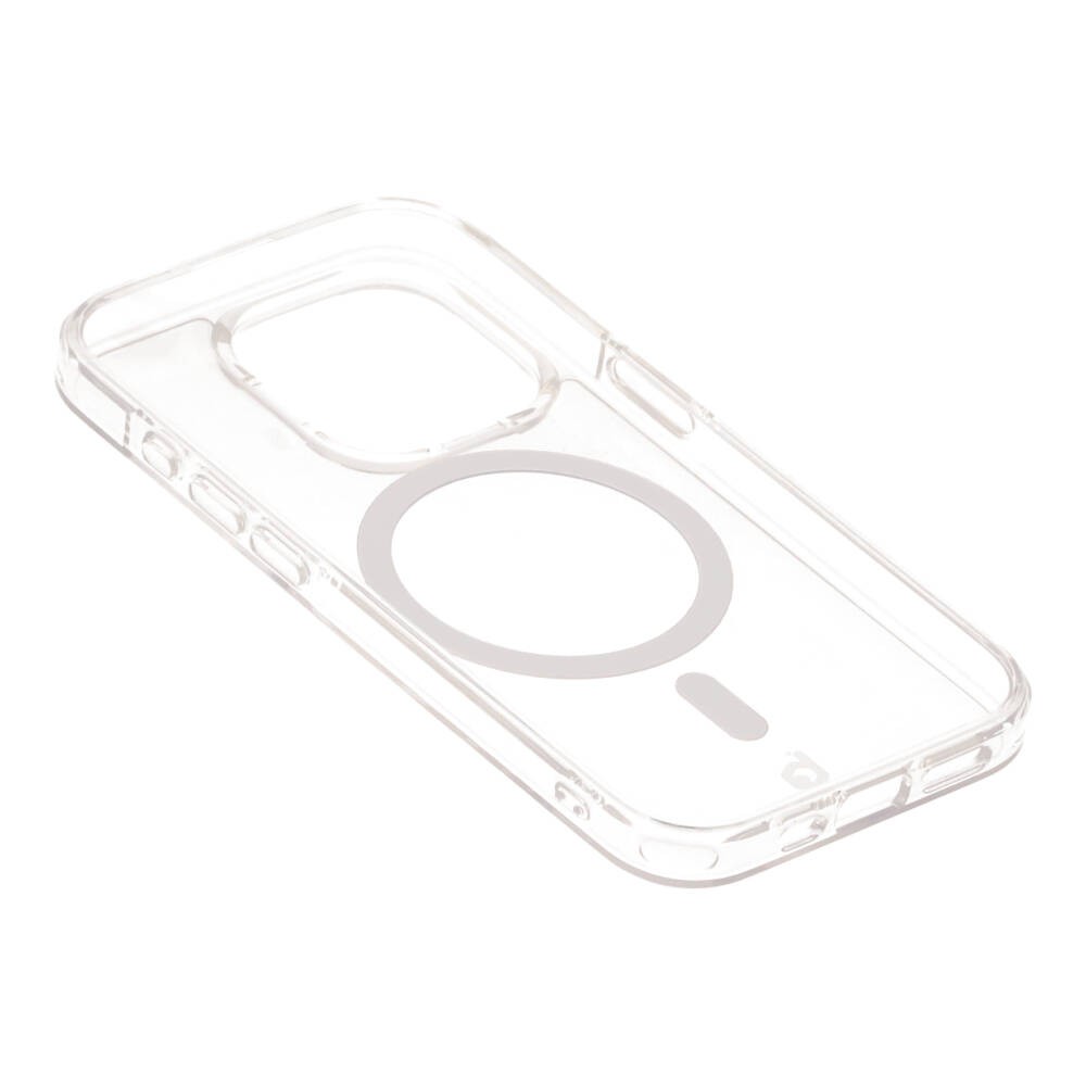 Blue Box iPhone 15 Pro with Round Magsafe Crystal Clear